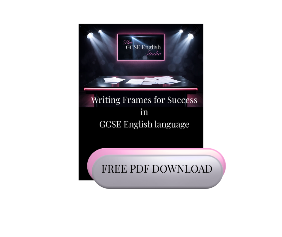 Writing Frames for Success in GCSE English Language